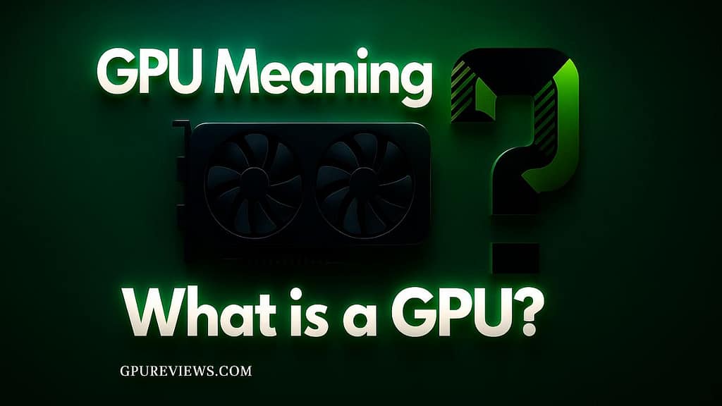 GPU Meaning: what is a GPU?